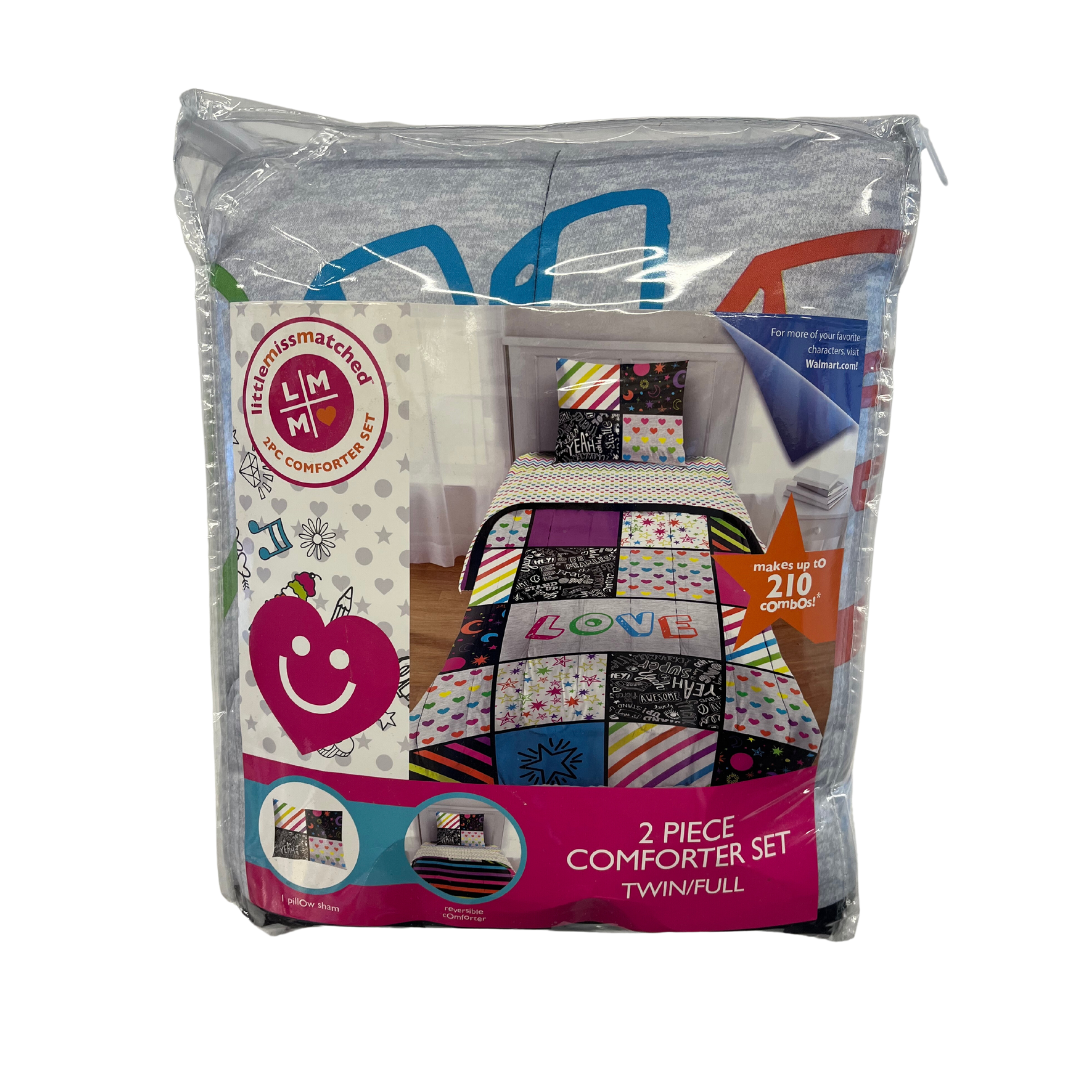 2 Piece Comforter Set – Little Miss Matched